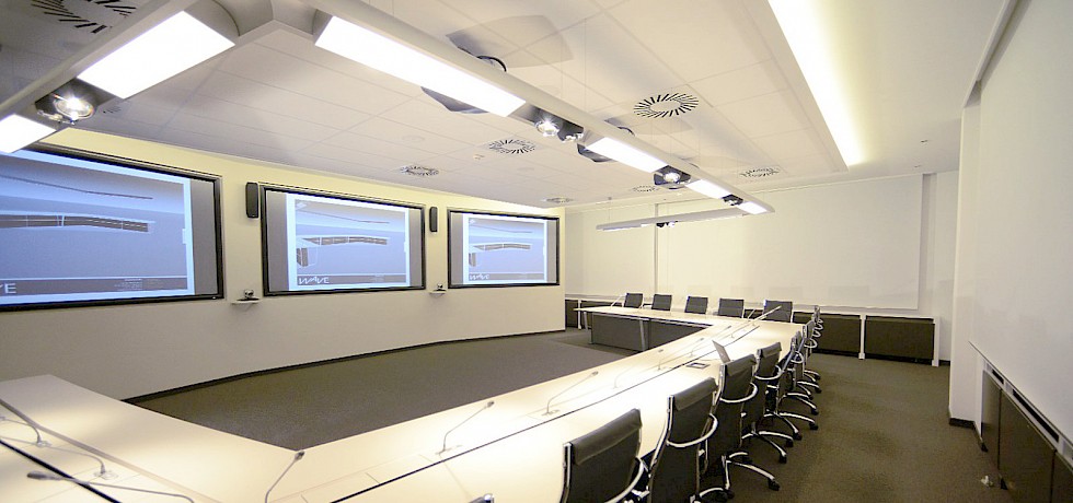 Total PetroFina - Salle de visioconférence