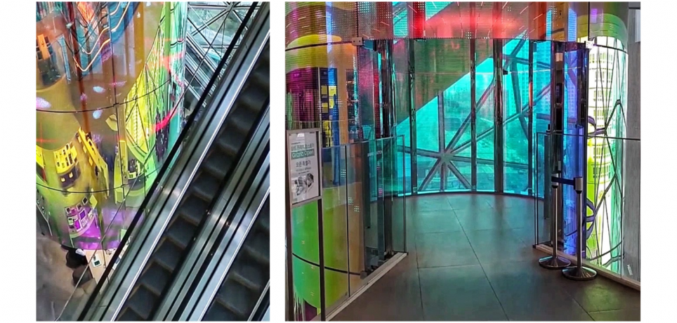 Transparent LED Films